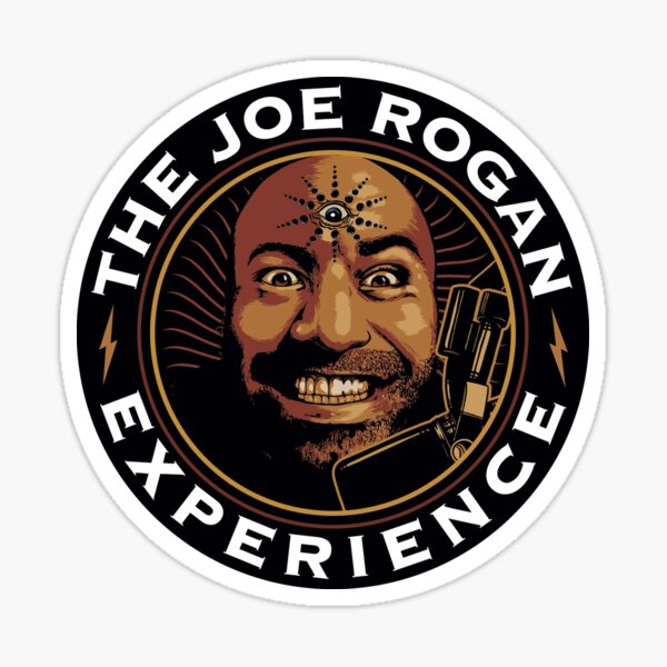 "the joe rogan " Sticker by anjarklowor | Redbubble