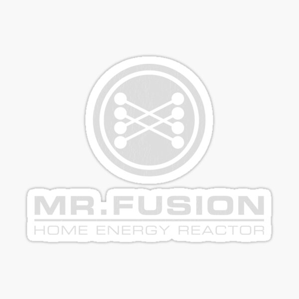 "Mr Fusion Home Energy Reactor" Sticker for Sale by DeadRight | Redbubble
