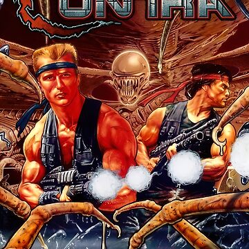 "Contra Cover HD" Sticker for Sale by kazzoie | Redbubble