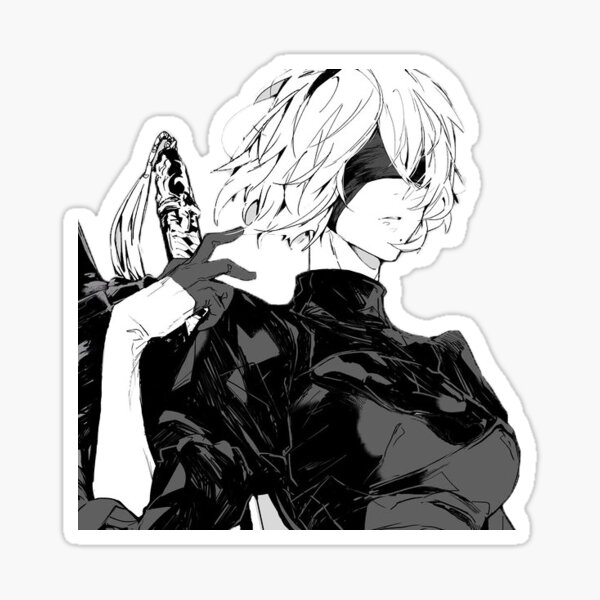 "Automata sword " Sticker for Sale by MurphyDoey | Redbubble