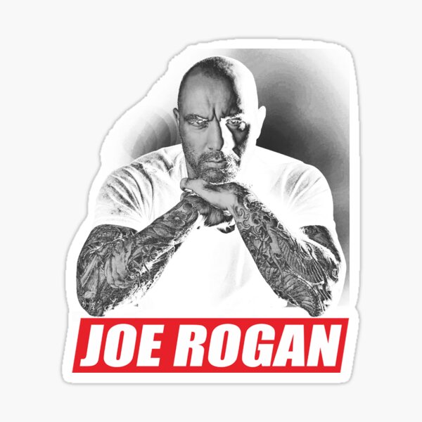 "joe rogan joe rogan" Sticker for Sale by anjarklowor | Redbubble