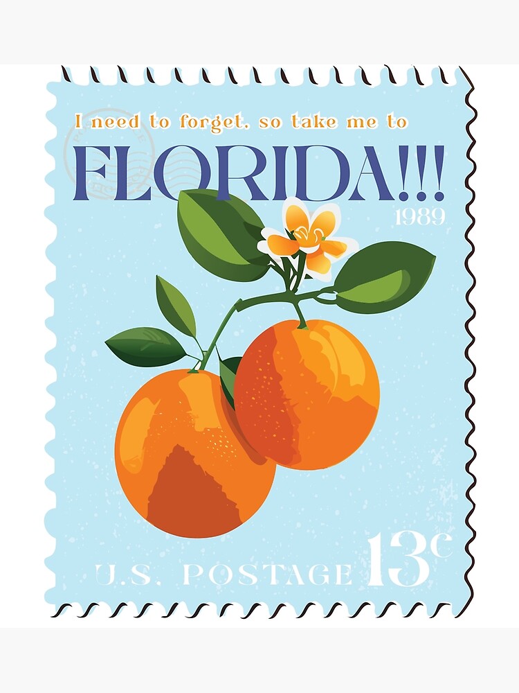 "FLORIDA!!! Postage Stamp" Poster for Sale by TTCD | Redbubble