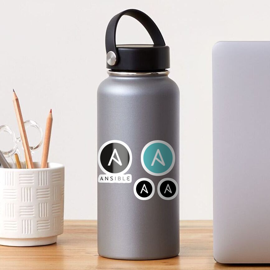 "Ansible Combo Sticker" Sticker for Sale by Stickes-IT | Redbubble