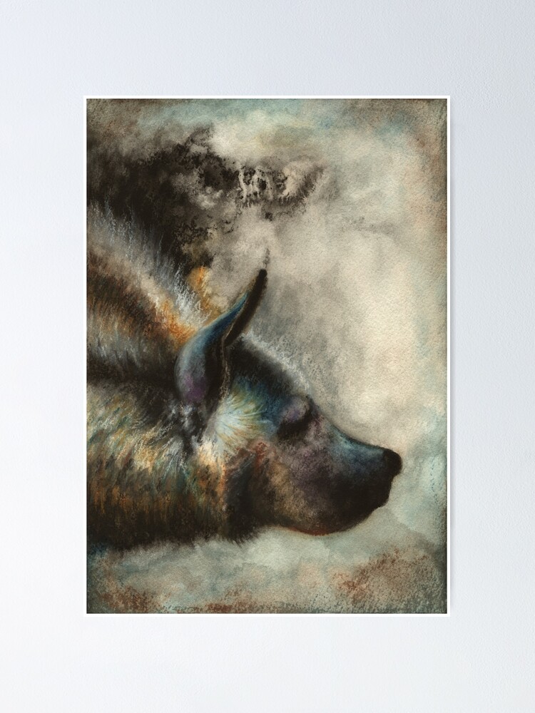 "Animal Abstractions: Disheveled" Poster for Sale by NoelleMBrooks ...