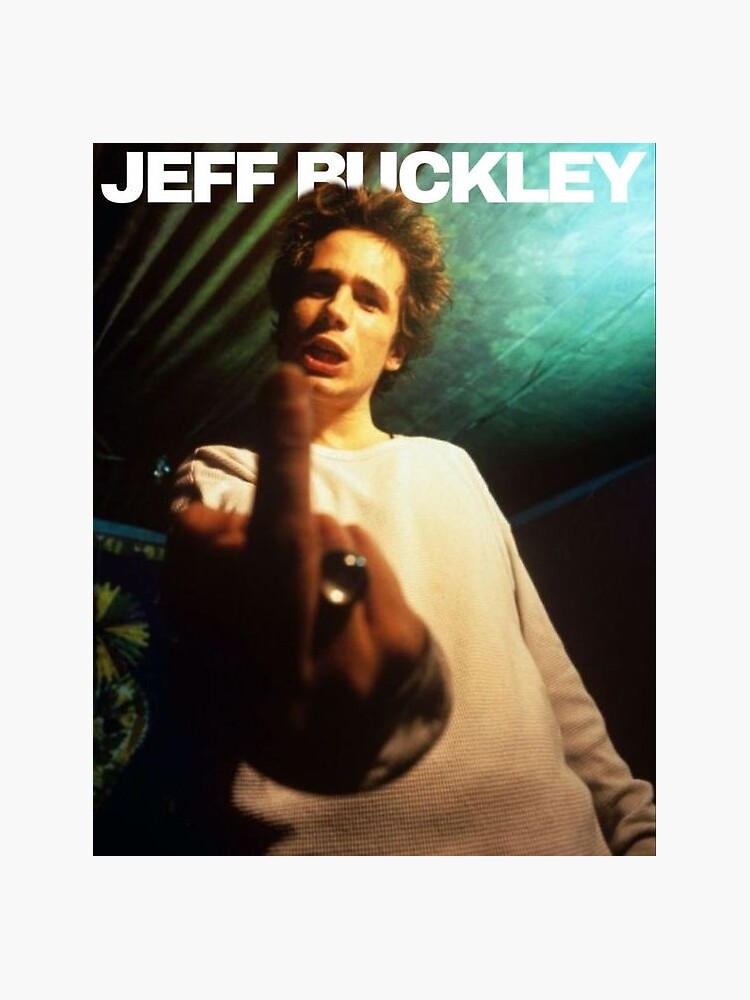 "Jeff Buckley Poster Sticker" Sticker for Sale by ignoremymess | Redbubble