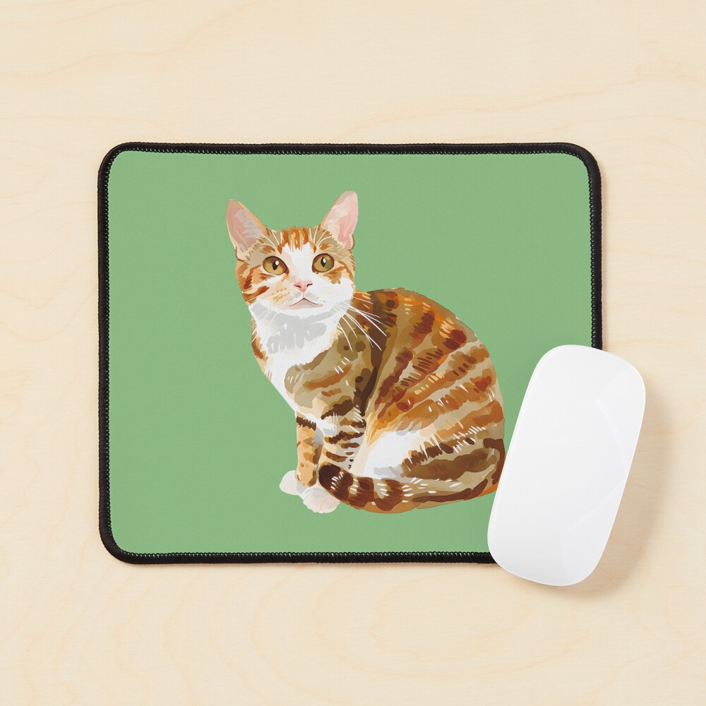 "Ginger Tabby Cat" Tote Bag for Sale by xiao xuans | Redbubble