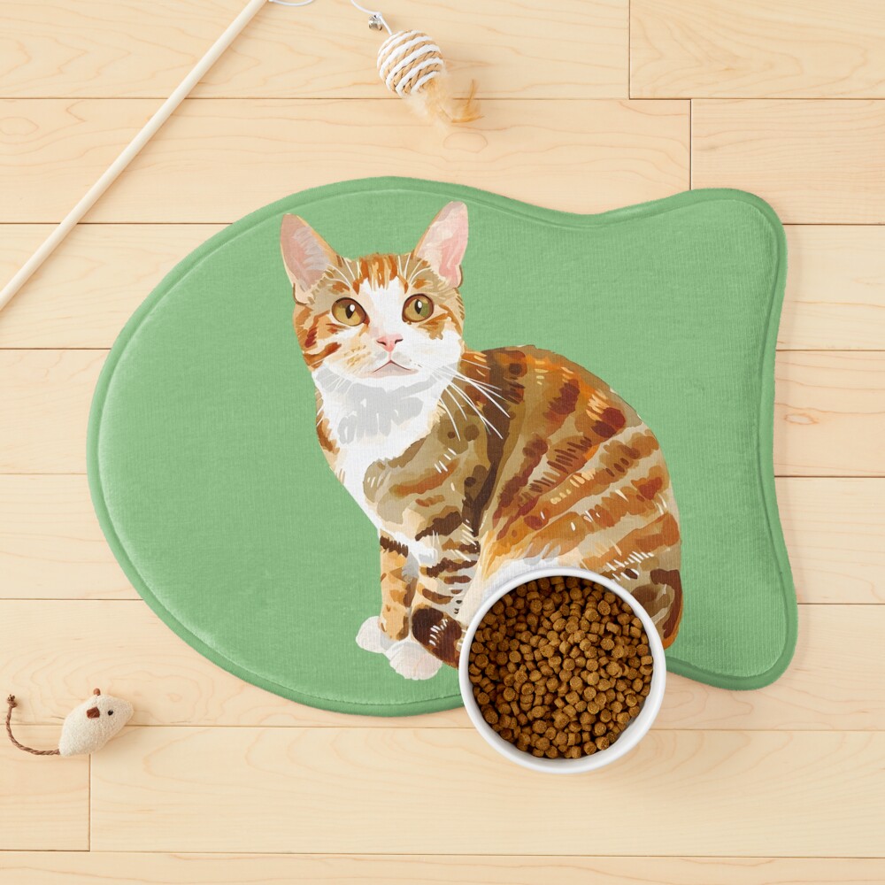 "Ginger Tabby Cat" Tote Bag for Sale by xiao xuans | Redbubble