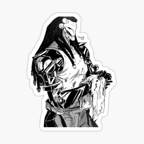 "ramattra maid" Sticker for Sale by Monadupon | Redbubble