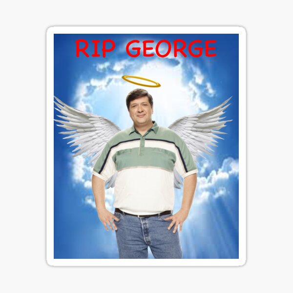 "George cooper in heaven " Sticker for Sale by Stepketommie | Redbubble