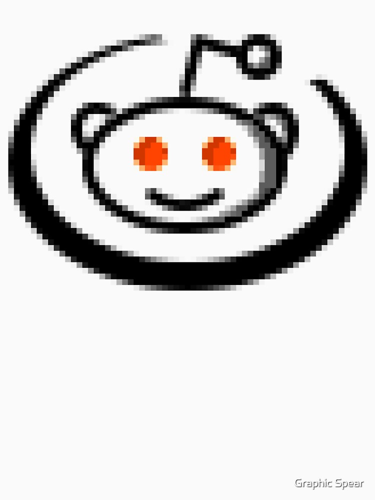 "Reddit Pixel Art" T-shirt for Sale by seriousGEO | Redbubble | pixel t ...