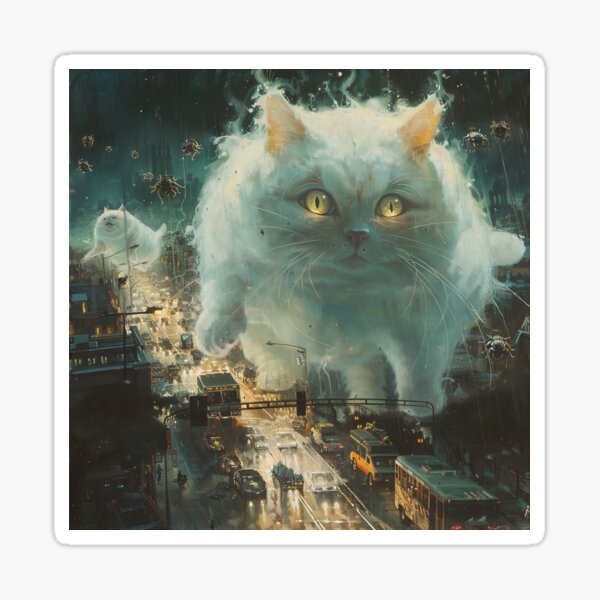 "Mr. Biggums" Sticker for Sale by Shed-Vibes | Redbubble