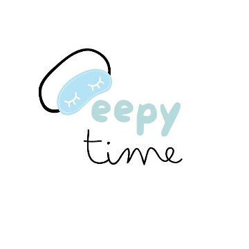 "Eepy time" Sticker for Sale by AbyssOasis | Redbubble