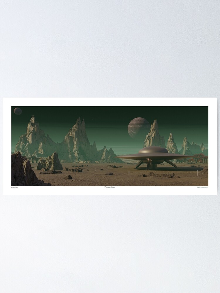 "Forbidden Planet, C-57D, original new design poster" Poster for Sale ...