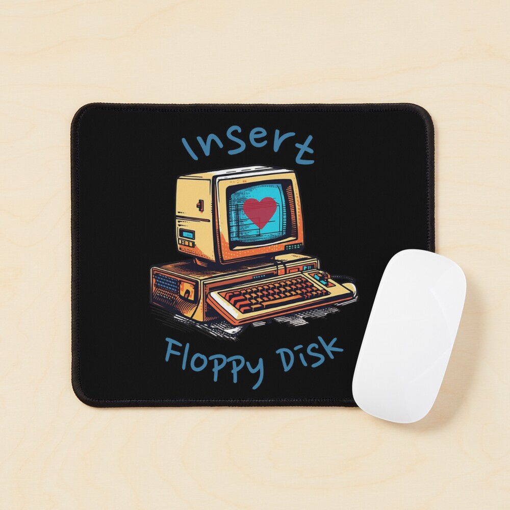 "Insert Floppy Disk" Sticker for Sale by DigitalToast | Redbubble