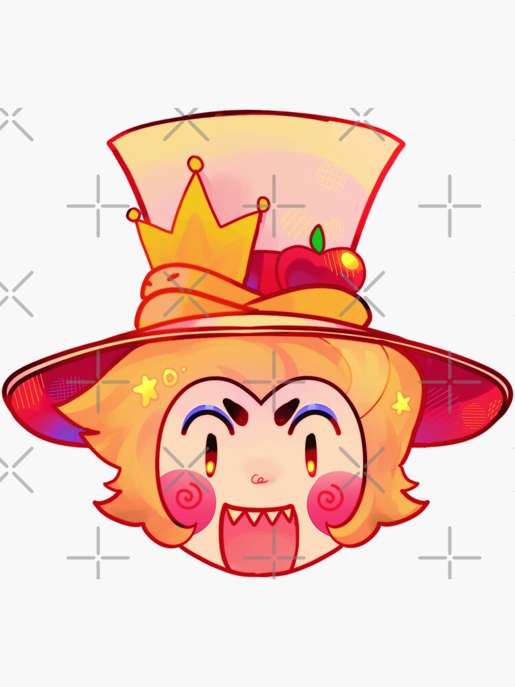 "Mini Lucifer Hazbin Hotel" Sticker by BunnBunnMoon | Redbubble