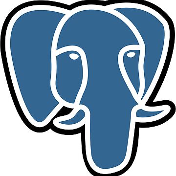 "PostgreSQL" Sticker for Sale by stoorzender | Redbubble