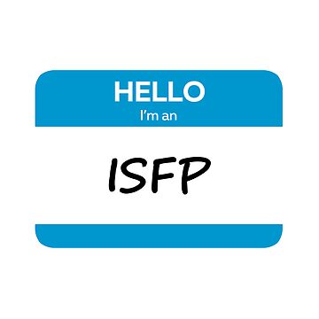 "ISFP Personality Card" Sticker for Sale by LinDraws | Redbubble
