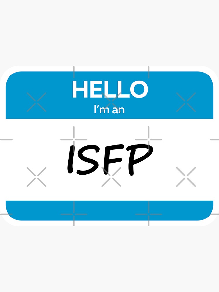"ISFP Personality Card" Sticker for Sale by LinDraws | Redbubble