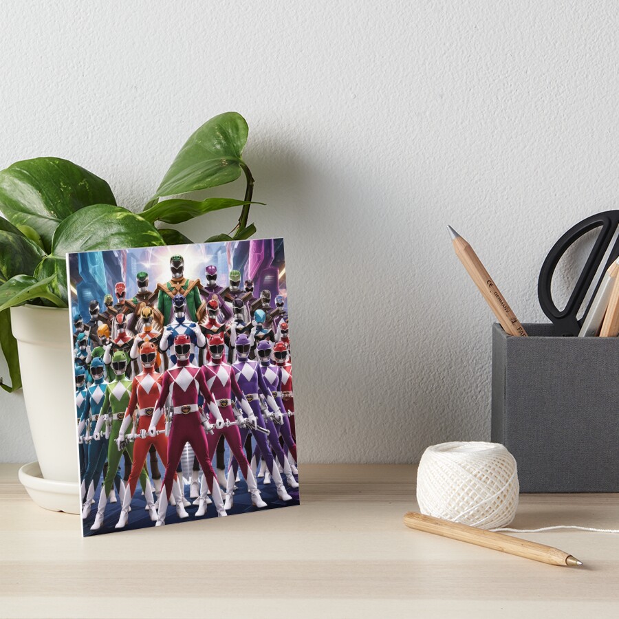 "Power Rangers" Sticker for Sale by Megan Wells | Redbubble