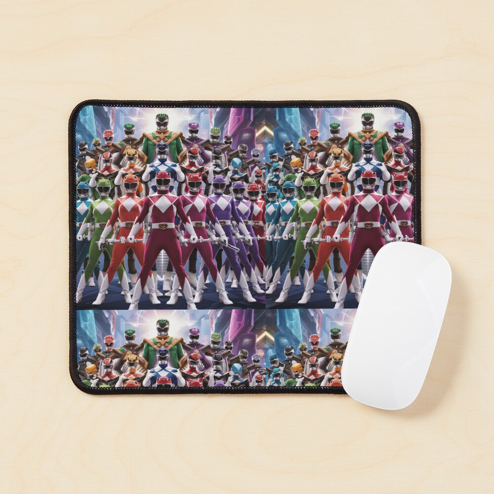 "Power Rangers" Sticker for Sale by AmbersAnimals | Redbubble