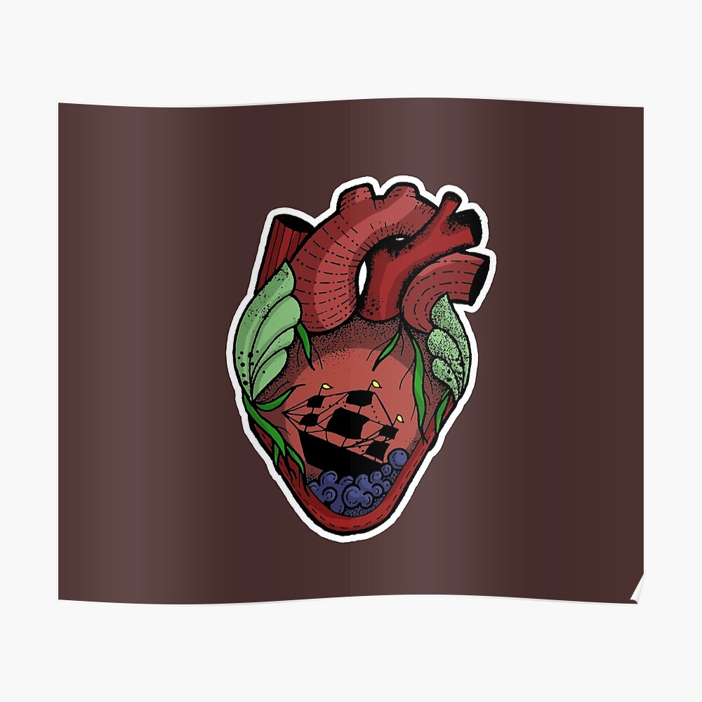 "Ma heart ma soul" Poster by viCdesign | Redbubble