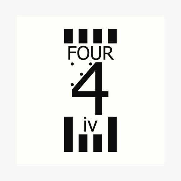 Roman Numeral Art Prints Redbubble roman-numeral-art-prints-redbubble