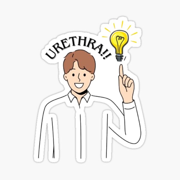 "Eureka - Urethra sticker" Sticker for Sale by AbyssOasis | Redbubble