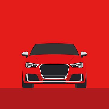 "RS3 8V - Vector drawing" Sticker by yohannlp | Redbubble