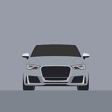 "RS3 8V - Vector drawing" Sticker by yohannlp | Redbubble