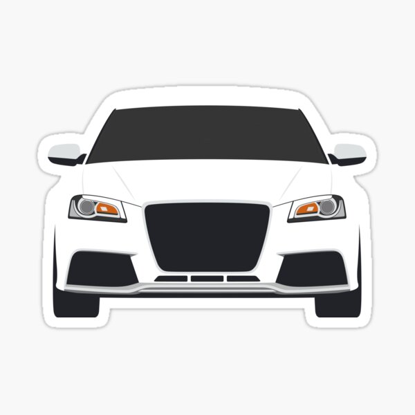 "RS3 8P - Vector drawing" Sticker by yohannlp | Redbubble