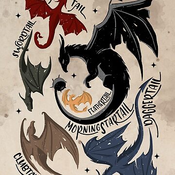 "DRAGONTAILS - Fourth Wing - Rebecca Yarros - Officially licensed ...