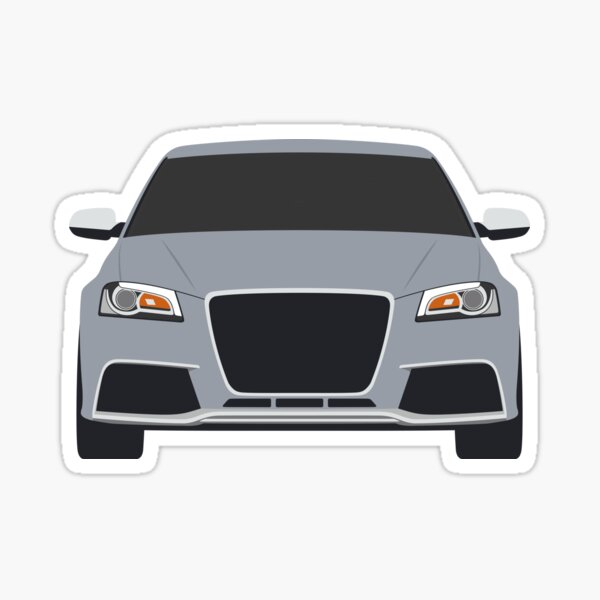 "RS3 8P - Vector drawing" Sticker by yohannlp | Redbubble