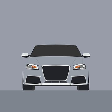 "RS3 8P - Vector drawing" Sticker by yohannlp | Redbubble