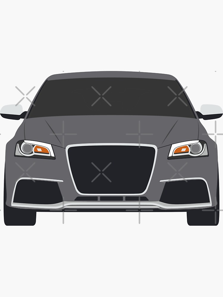 "RS3 8P - Vector drawing" Sticker by yohannlp | Redbubble