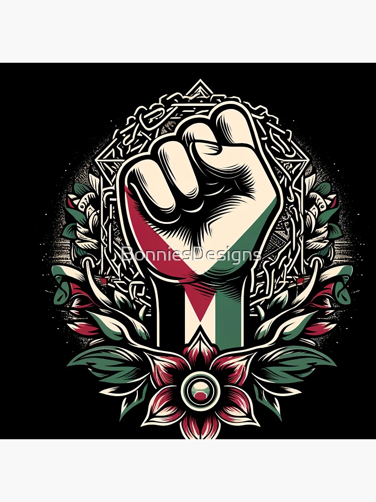"Free Palestine Resistance" Sticker for Sale by BonniesDesigns | Redbubble