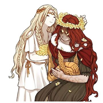 "miquella and her friend" Sticker for Sale by Monadupon | Redbubble