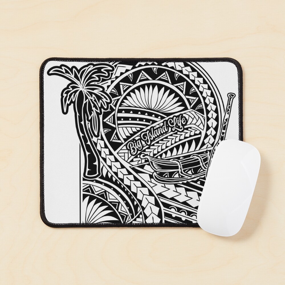 "Vintage Big Island Hawaiian Tattoo " Art Board Print for Sale by ...