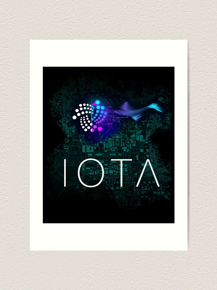 "IOTA Logo " Art Print for Sale by CryptoCentauri | Redbubble