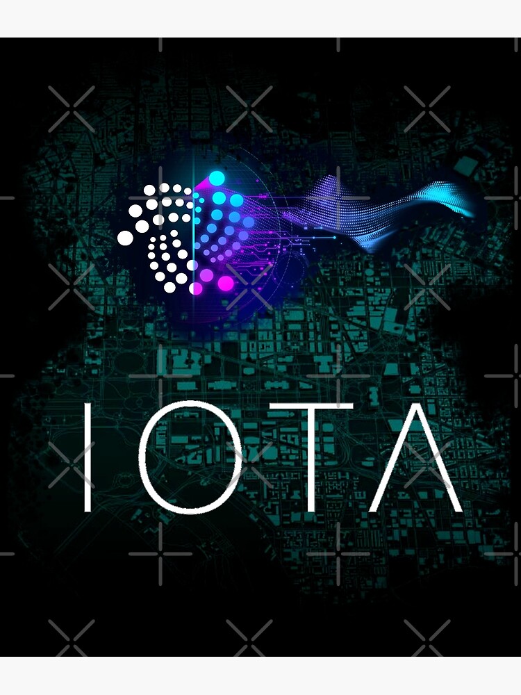 "IOTA Logo " Art Print for Sale by CryptoCentauri | Redbubble