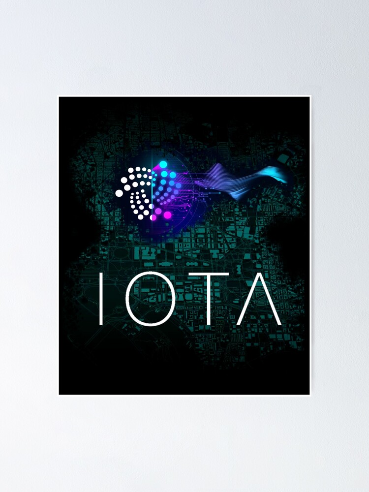 "IOTA Logo " Poster for Sale by CryptoCentauri | Redbubble