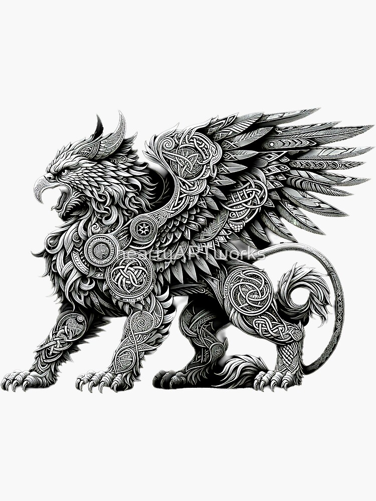 Celtic Knot Griffin Tattoos