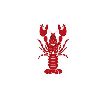 "Crawdad Sticker" Sticker for Sale by rksmith93 | Redbubble