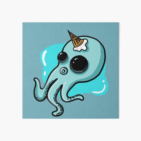 "Unicorn Octopus" Art Board Print for Sale by fakeface | Redbubble