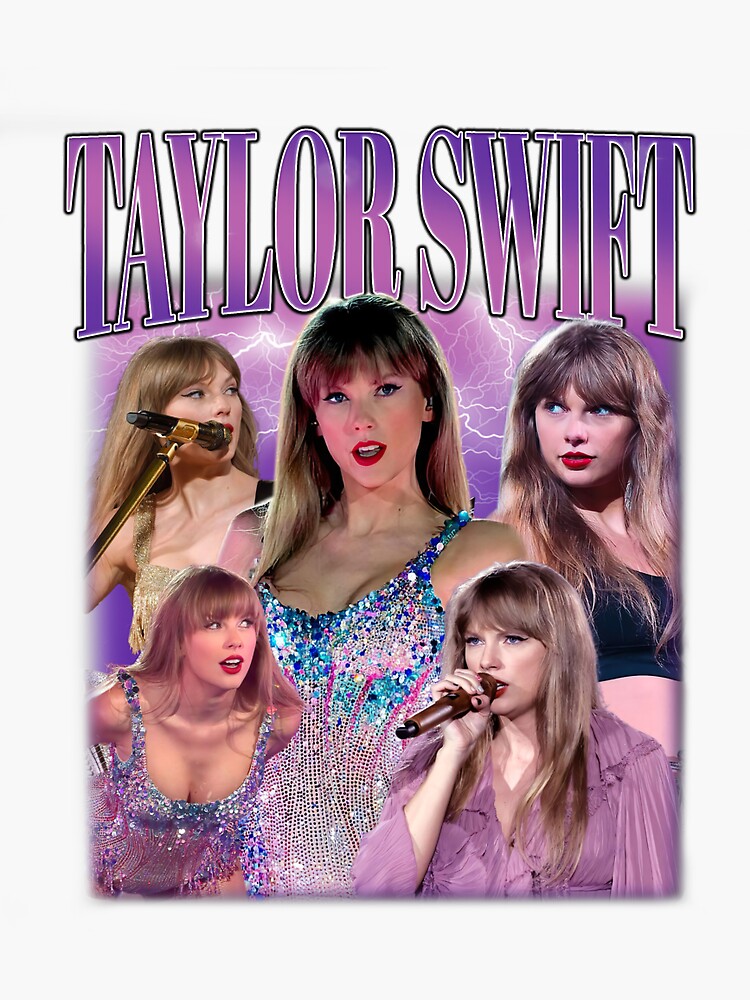 "taylor swift the eras tour bootleg vintage concert" Sticker for Sale ...