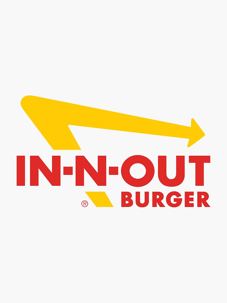 "In and Out Sticker" Sticker for Sale by EmilyM23 | Redbubble