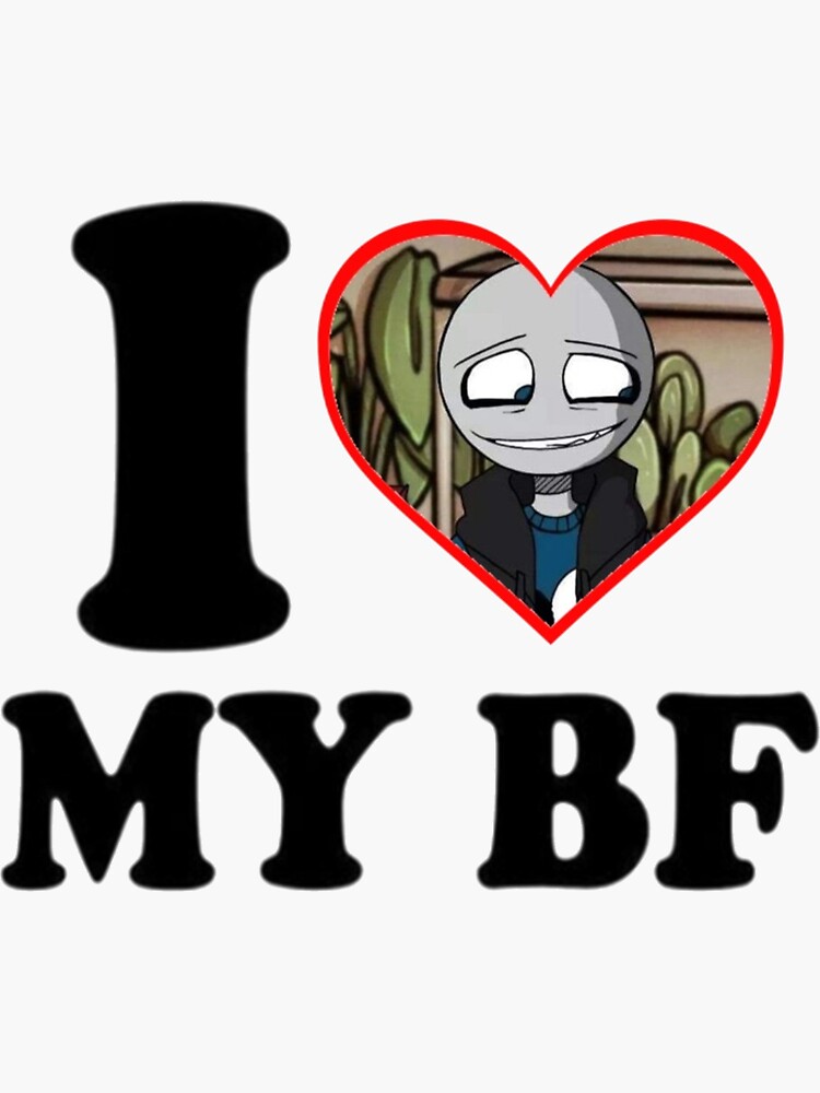 "i love my bf peter dunbar" Sticker for Sale by RJ Mont-Pitt | Redbubble
