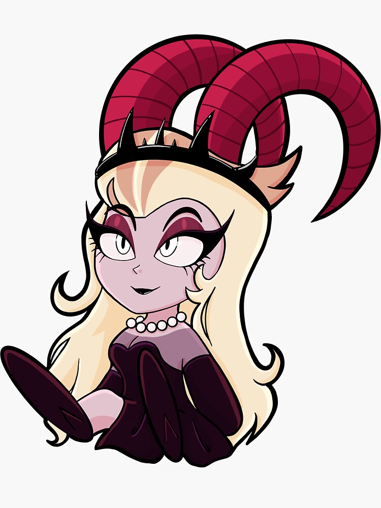"Hazbin Hotel - Chibi Lilith" Sticker for Sale by Pastelpandabum ...