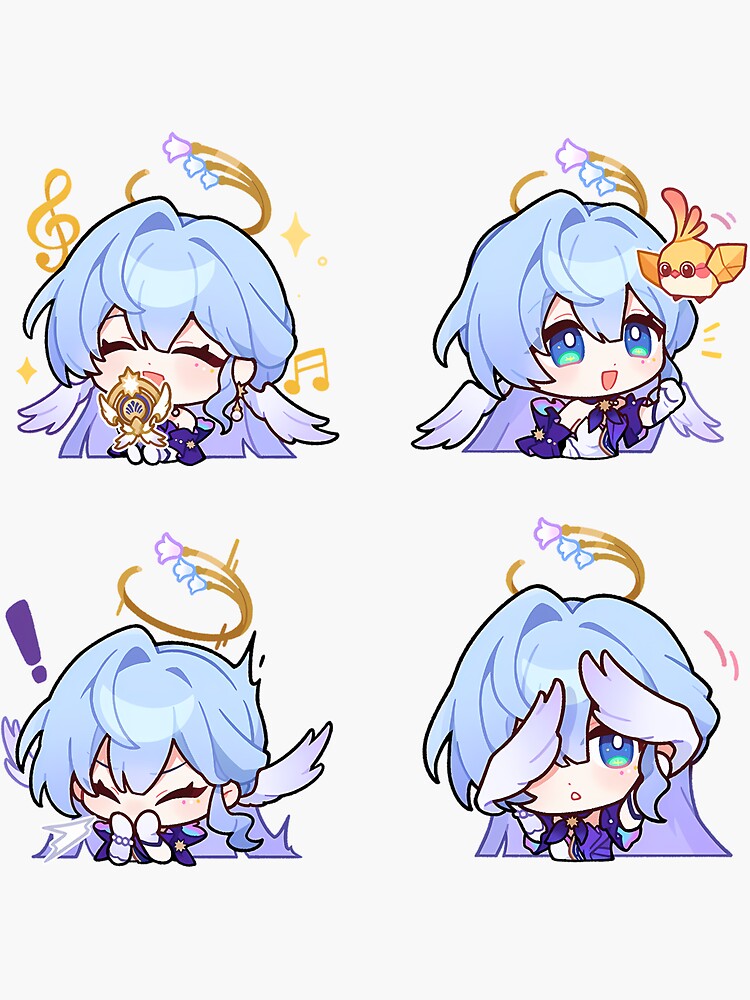 "Robin Sticker set Honkai Star Rail" Sticker by Demray | Redbubble