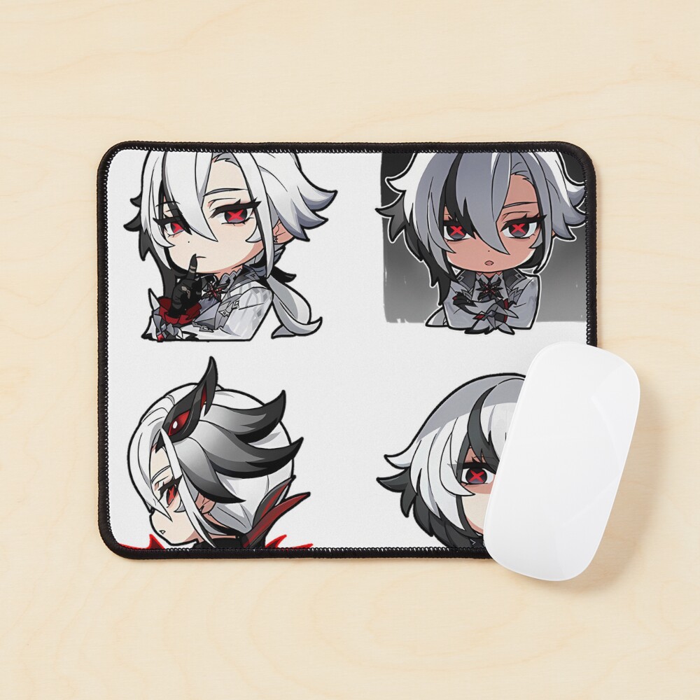 "Arlecchino Sticker Set Genshin Impact" Sticker by Demray | Redbubble