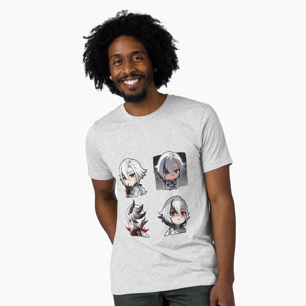 "Arlecchino Sticker Set Genshin Impact" Sticker by Demray | Redbubble